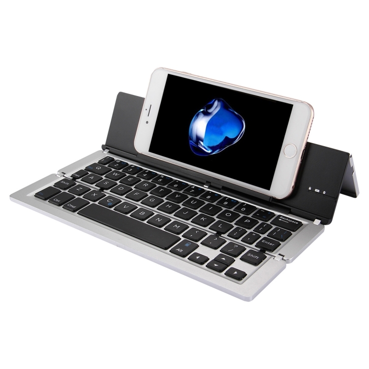 F18 Ultra-slim Rechargeable Foldable 58 Keys Bluetooth Wireless ...