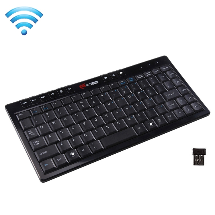 MC Saite KB6010 Wireless 96 Keys Mini Multimedia Computer Keyboard with ...
