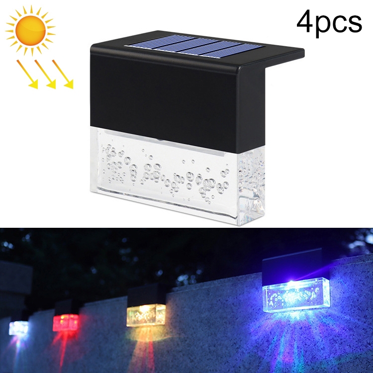 6 개의 Pcs Led 태양 갑판 빛 방수 정원 가정 차도 계단 외부 벽