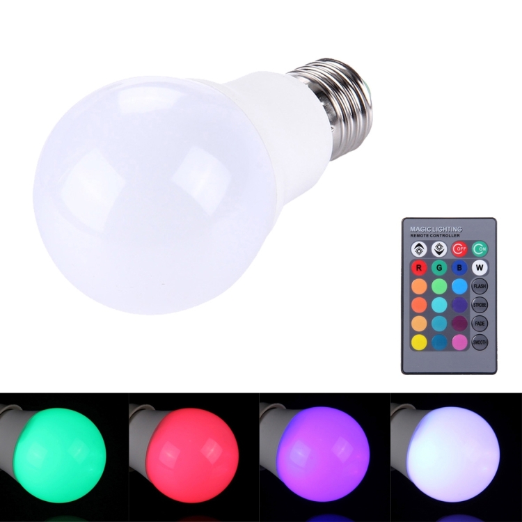 3W RGB LED Light Bulb