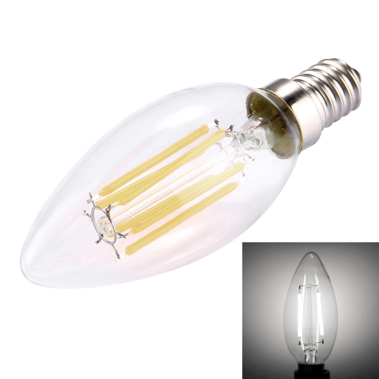 C35 E14 6W Dimmable LED Filament Light Bulb
