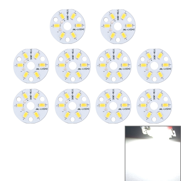 10 PCS 3W SMD 5730 Aluminum Base Light Panel