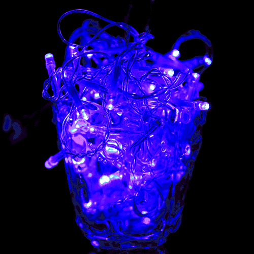 3m(Length) x 3m(Height) Blue Light LED Decoration Light