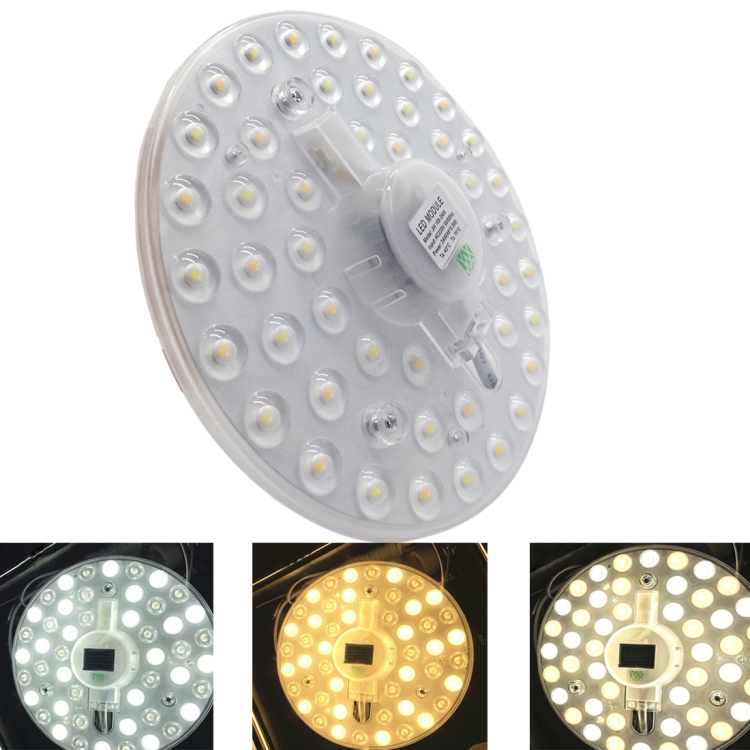 24W 48 LED SMD 2835 3000-6000K 쿨 화이트 / 웜 화이트 / 내추럴 화이트 조정 LED 모듈 램프 전구 ...