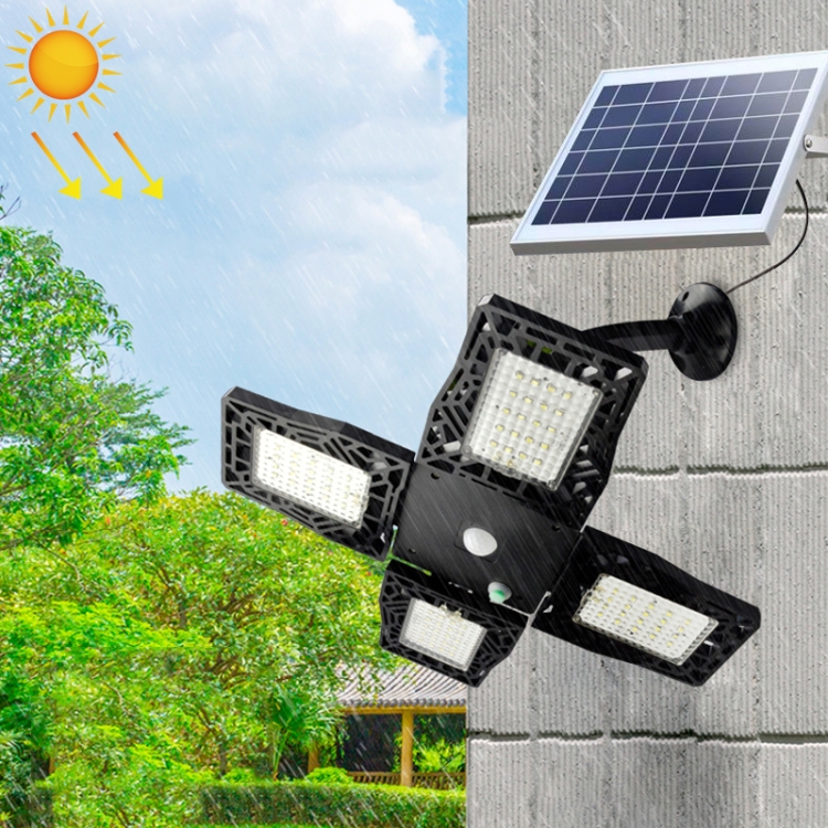 KFZR-001 7W 80 LEDs 1000LM IP65 Waterproof Solar Wall Light Split-type ...