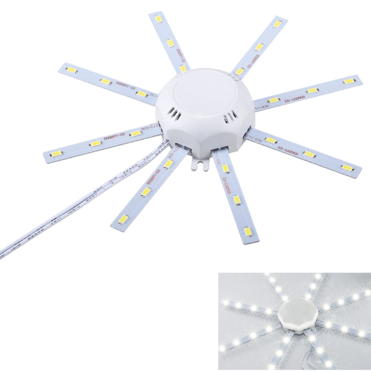 12W 24 LEDs SMD 5730 White Light LED Module Ceiling Replace Lamp ...