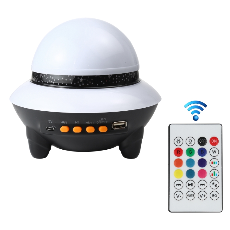 Led Flying Saucer Starry Sky Light Bluetooth Âm nhạc Đèn chiếu sáng ban ...