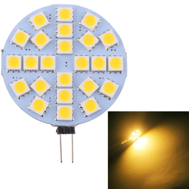 G4 24 LEDs SMD 5050 288LM 2800-3200K Stepless Dimming Energy Saving ...