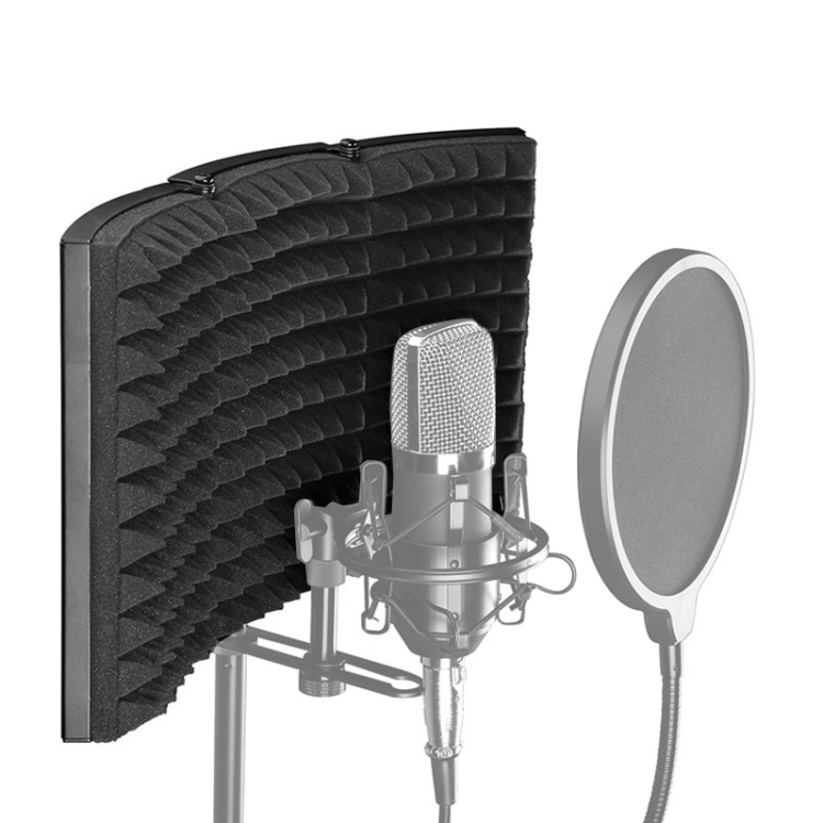 RODD GY303 Foldable Adjustable Studio Recording Microphone Isolator ...