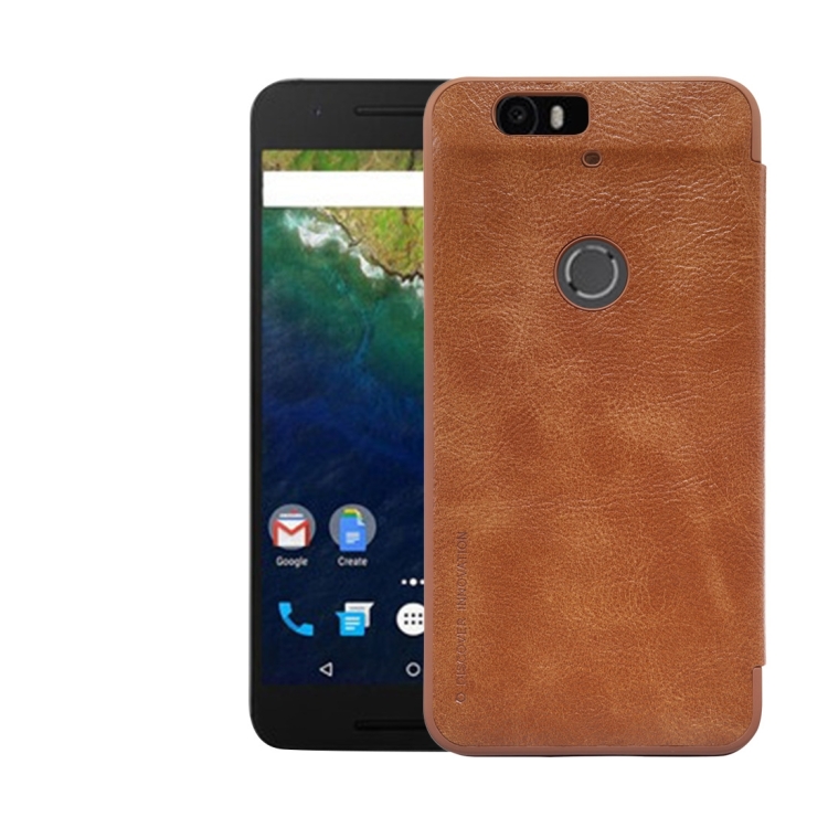 NILLKIN QIN Series for Google Nexus 6P Business Style Horizontal Flip ...