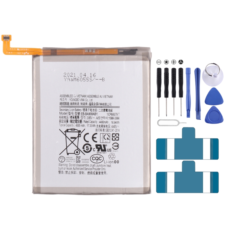 Original 3700mAh EB-BA908ABY for Samsung Galaxy A90 5G SM-A908 Li-ion ...