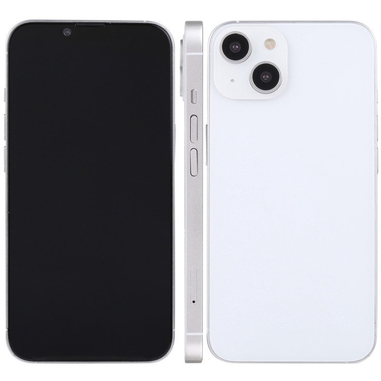 สำหรับ iPhone 14 Plus หน้าจอสีดำ NonWorking Fake Dummy Display รุ่น (สีขาว)