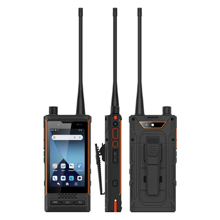 UNIWA P4 Plus โทรศัพท์ทนทานแบบวอล์คกี้ทอล์คกี้ UHF 4GB+64GB หน้าจอ 4.0 ...