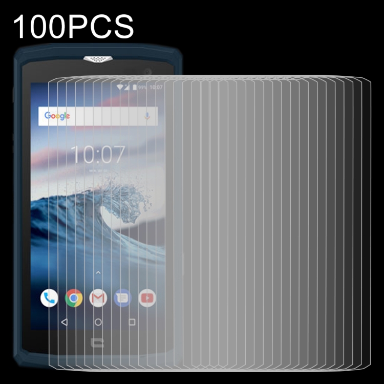 100 ชิ้นสำหรับฟิล์มกระจกนิรภัย Crosscall Core X3 0.3 มม. ไม่มีแพ็คเกจ ...