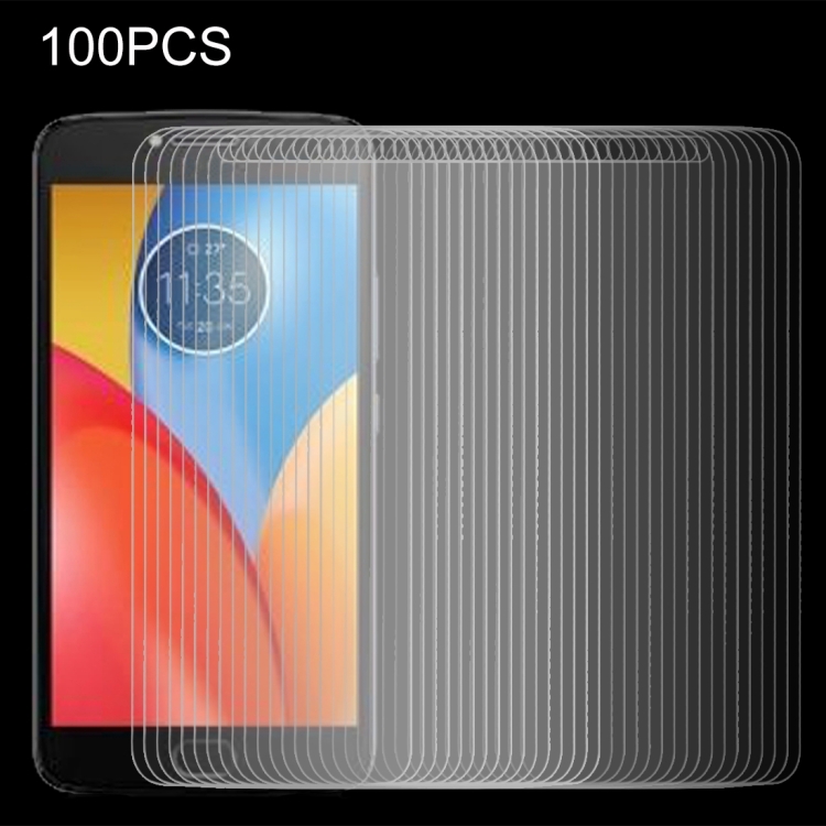 Motorola Moto C Plus 0.3mm 9H 표면 경도 2.5D 방폭 강화 유리 전체 화면 필름 용 100 PC