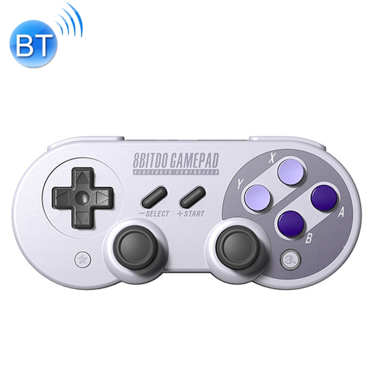Joystick inalámbrico Bluetooth 8Bitdo SN30Pro para Switch, controles de movimiento de vibración ...