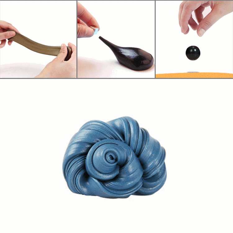 DIY Plasticine Slime Magnetic Rubber Mud Stress Reducer Anti-Anxiety ...