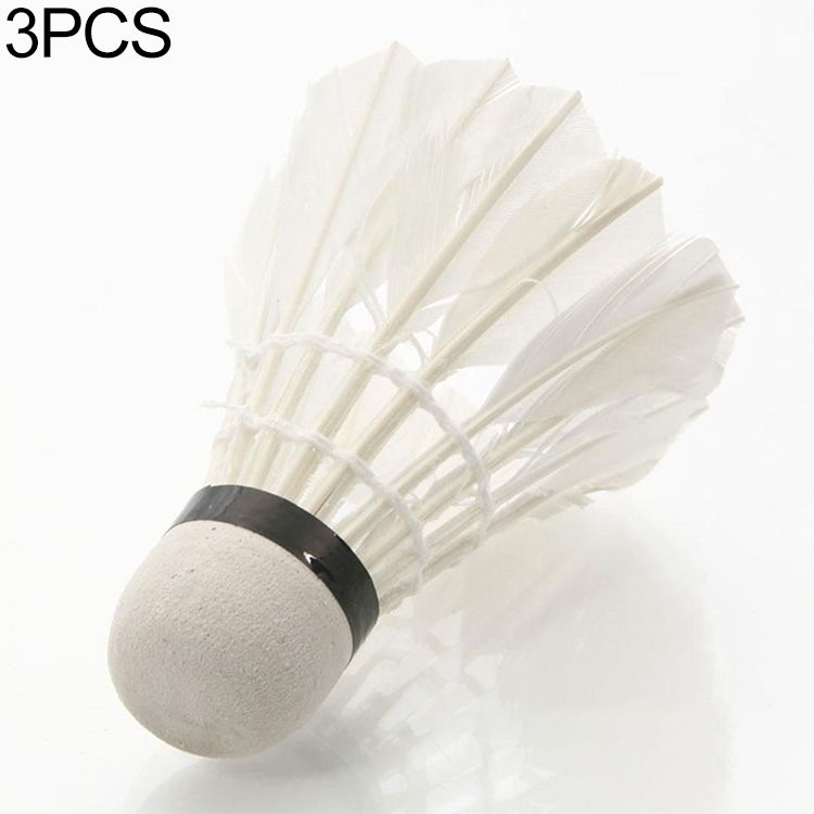 3 PCS Barrel Hard Head Badminton เหมาะสำหรับความบันเทิงภายในบ้าน