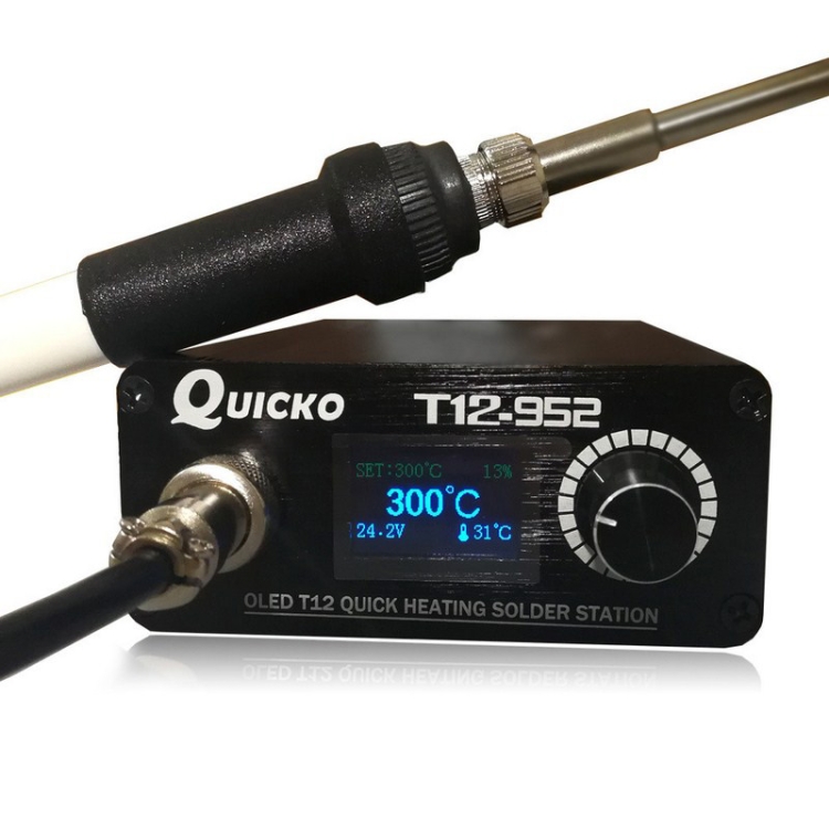 MINI T12-952 LED Soldering Station Electronic Welding Iron Portable ...