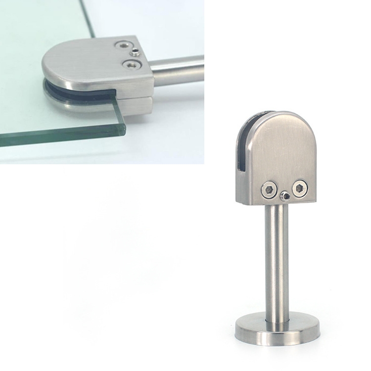 201 Stainless Steel Glass Fish Mouth Support Rod Fixing Clip with ...