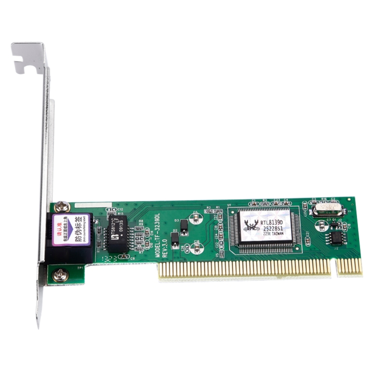 TXA001 DW-8139D RTL8139 10 / 100Mbps การ์ดเครือข่าย PCI การ์ดเครือข่าย ...