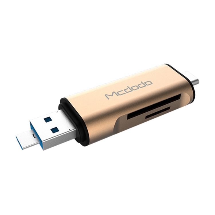 Mcdodo USB-C / Type-C to USB 2.0 & Micro USB Dual Card Slots SD Card ...