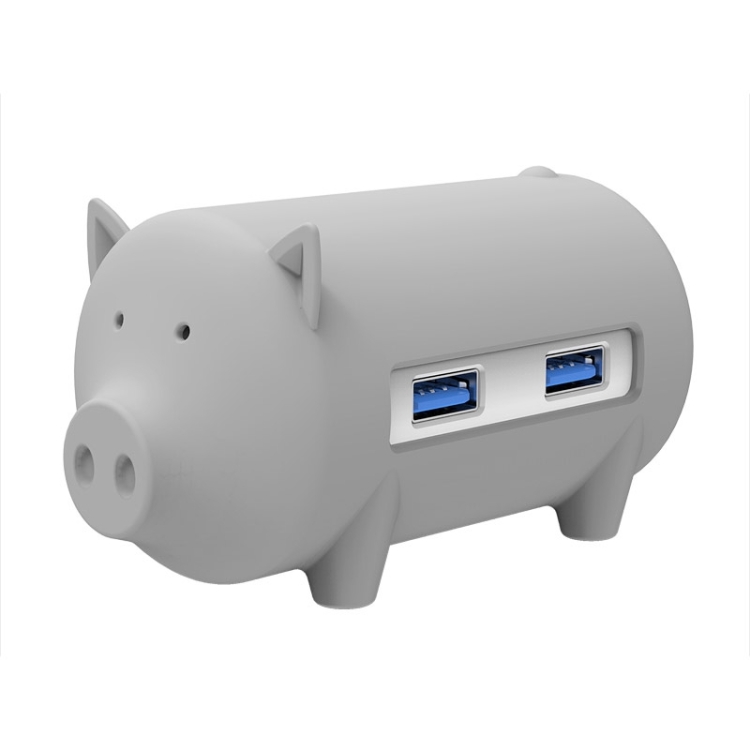 ORICO H4018-U3 Litte Pig HUB 3 Ports USB 3.0 HUB with TF + SD Card ...
