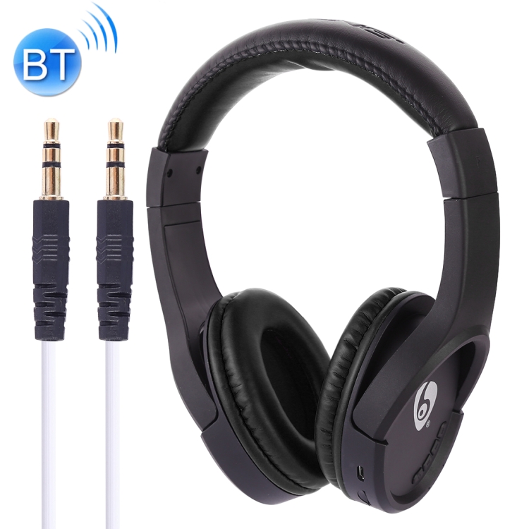 OVLENG MX777 Wiressless Music Stereo Headset with 3.5mm Audio Cable(Black)