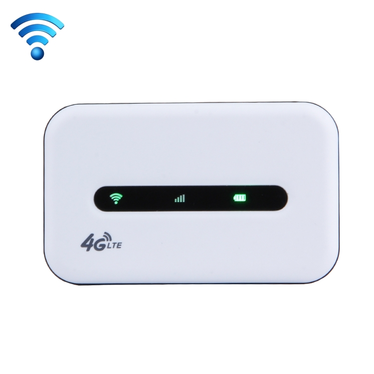 4G-MiFi-A2C5 4G WiFi เราเตอร์ WiFi ไร้สายมือถือ (สีขาว)