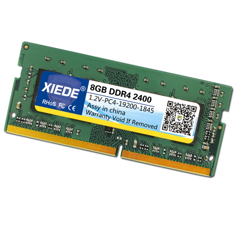 XIEDE Hynix Chip DDR4 2400MHz 16GB Memory RAM Module for Laptop
