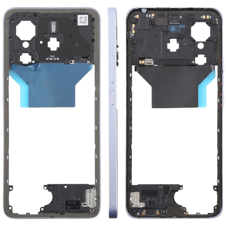 Originele middenframe-randplaat (paars) voor Xiaomi Redmi 15C 4G