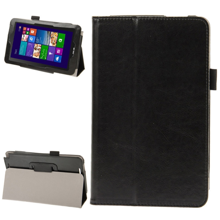 Crazy Horse Texture Leather Case with Holder for ASUS Vivo Tab Note 8 ...