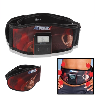 Electronic Body Building Waistbelt Dual Channel Fitness Belt Massage
