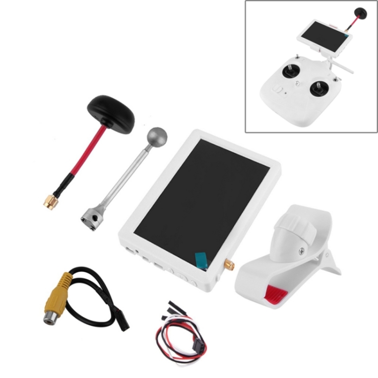 Sharp Vision 5-inch Super Bright Snow Screen Display with Transmitter ...