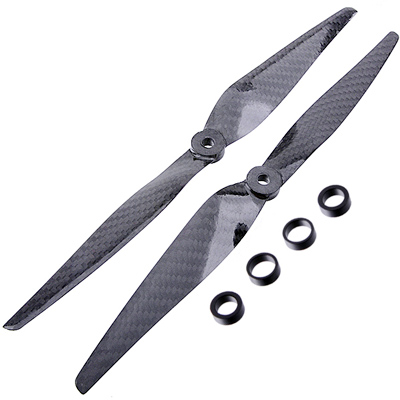 1150 1 Pair Carbon Fiber Propeller 11 x 5 Prop CW / CCW