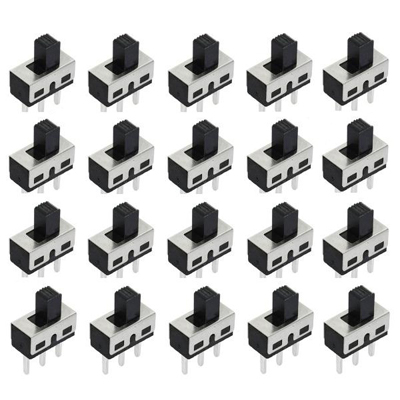 20 pcs 3-Pin Slide Switch DIY Parts