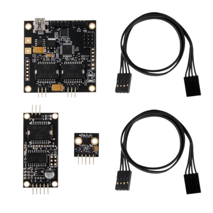 AlexMos 3-Axis Brushless Gimbal Controller with 3rd Module V2.2B2 and ...