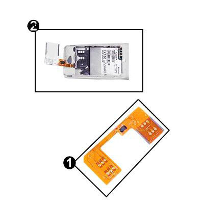 Ghost Dual TWIN Sim Card Mobile Phone, No Support Android OS