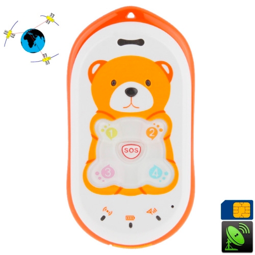 GPS GSM Cell Phone / GPS Tracker for Kid with Quad-Band, Single SIM ...