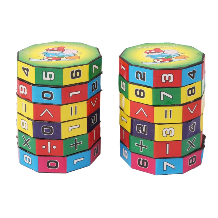 Cubo mágico numérico educativo de 2 PCS / Cubo de fórmula matemática ...