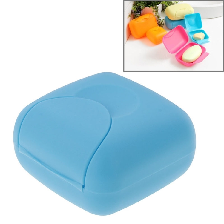 Creative Plastic Travel Soap Box with Cover and Lock, Small Size ...