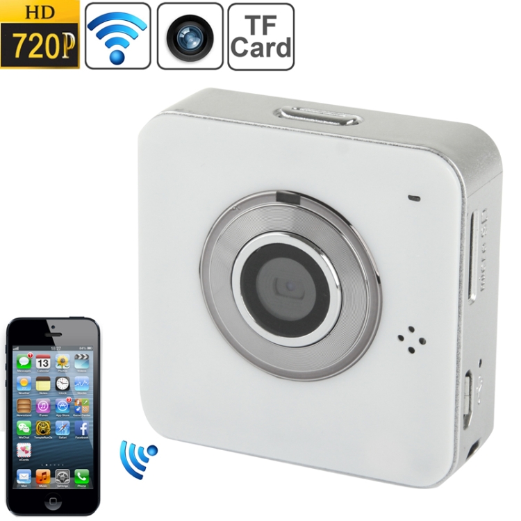HD 720P WIFI Camera, Support TF Card