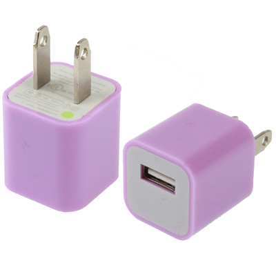 US Socket Plug USB Charger