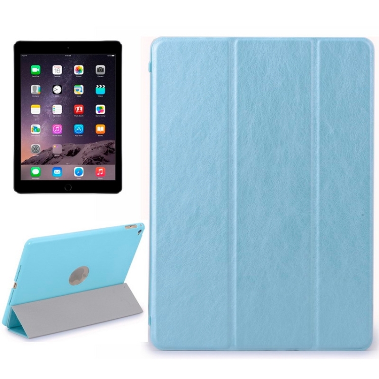 Crazy House Texture Ultra-thin Smart Cover Leather Case with 3-fold ...