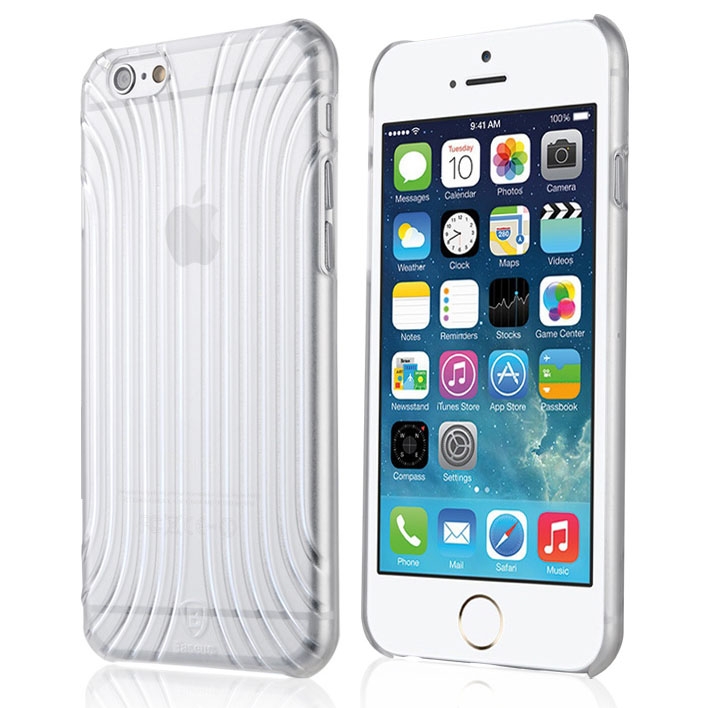 Baseus Shell Pattern Plastic Case for iPhone 6(Transparent)