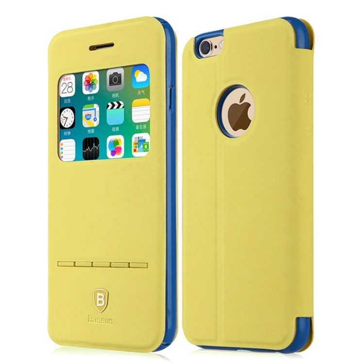Baseus Terse Young Series Horizontal Flip Color Matching Leather Case ...