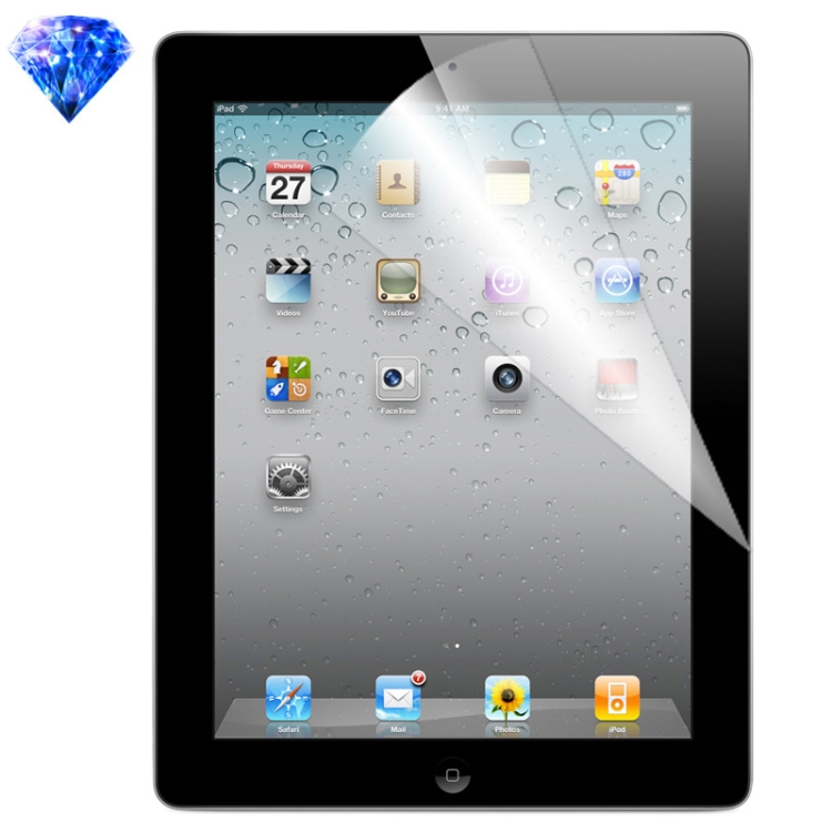 Diamond Film Screen Protector for New iPad (iPad 3) / iPad 2
