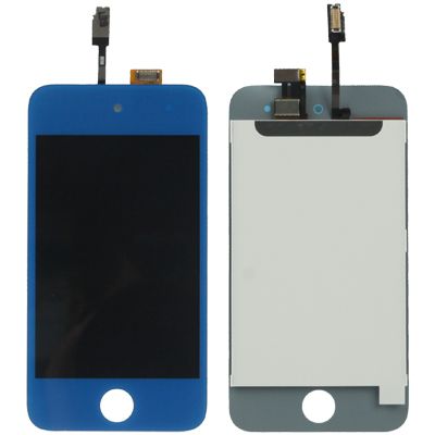 หน้าจอ LCD + แผงสัมผัส Digitizer สำหรับ iPod Touch 4 (สีน้ำเงินเข้ม)