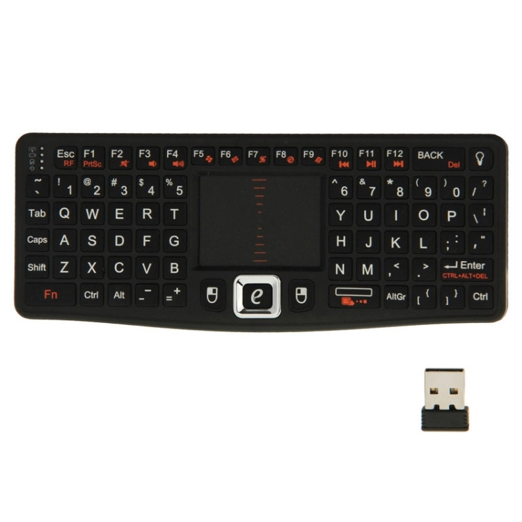 Handheld Keyboard 2.4G Wireless Keyboard With Touchpad Mouse for PC ...