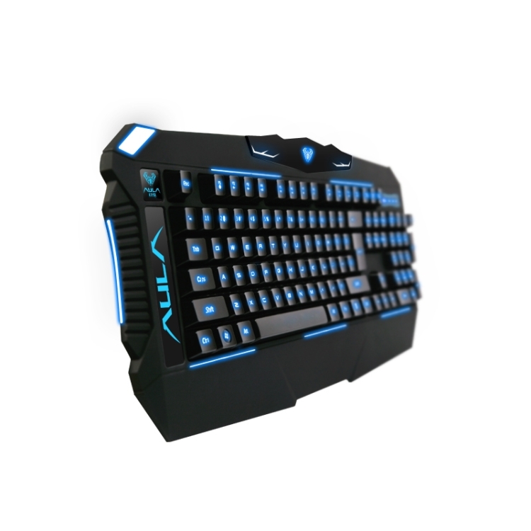 Aula Destroyers Multimedia Key Wired USB Gaming Keyboard with LED Backlight